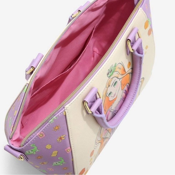 Loungefly | Bags | Sale Loungefly Tangled Rapunzel Pascal Satchel Bag ...